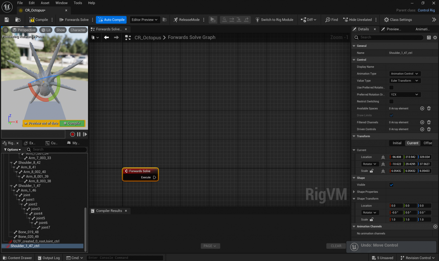 Week 6: Understanding Control Rigs in Unreal Engine 5 – Arpit's 3D ...