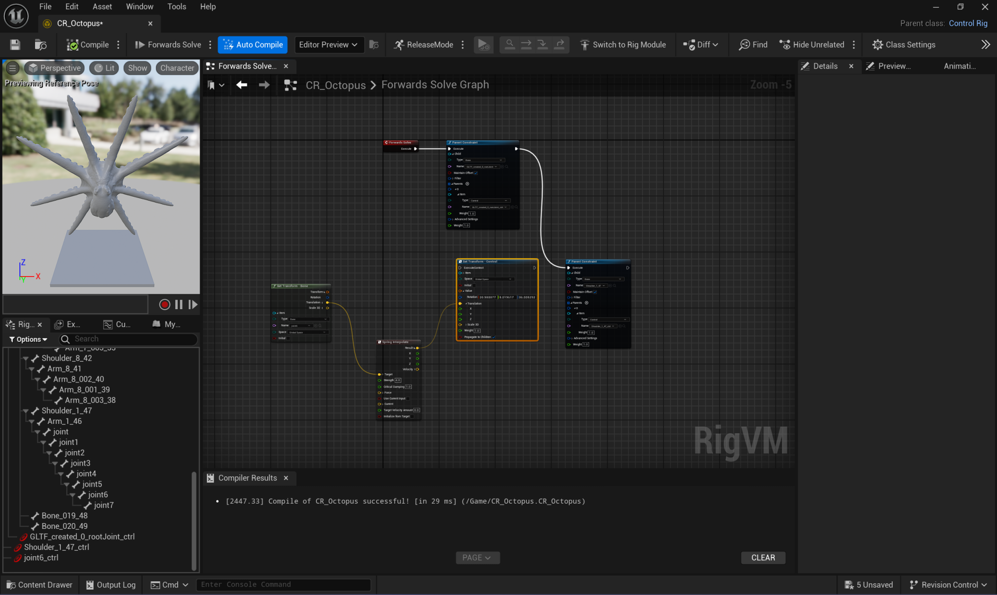 Week 6: Understanding Control Rigs in Unreal Engine 5 – Arpit's 3D ...